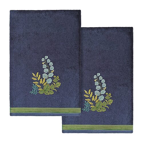 Click here for Linum Home Turkish Cotton Botanica Embellished 2-P... prices
