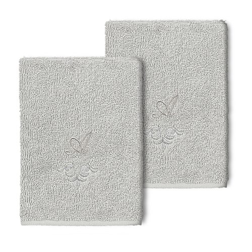 Click here for Linum Home Textiles Monica Silver 2-pc. Embellishe... prices
