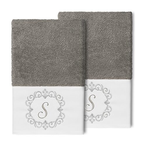 Click here for Linum Home Textiles Monica Silver 2-pc. Embellishe... prices