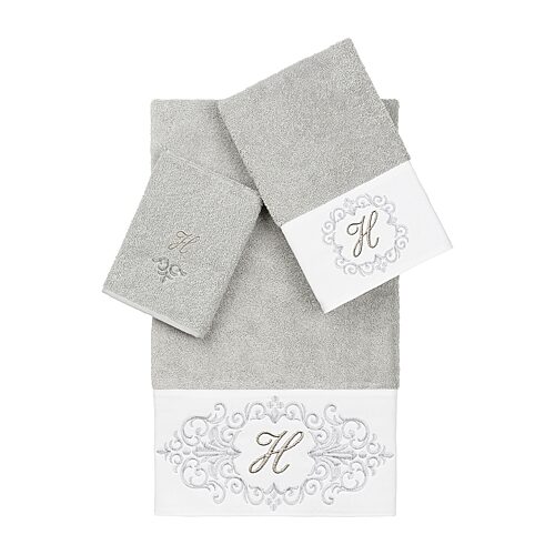 Click here for Linum Home Textiles Monica Silver Embellished 3-pc... prices