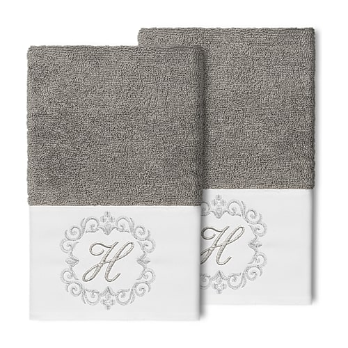 Click here for Linum Home Textiles Monica Silver 2-pc. Embellishe... prices