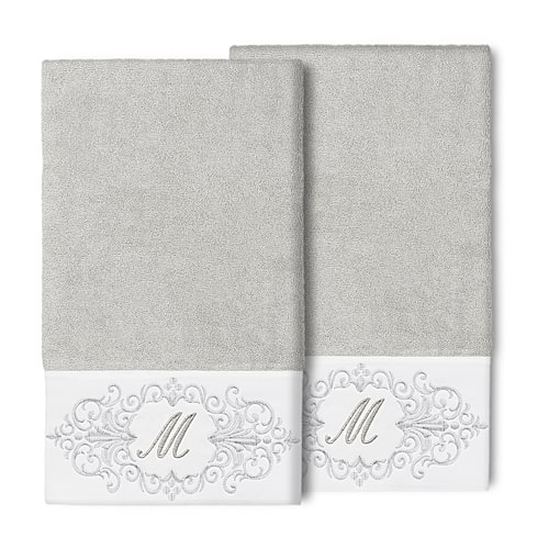 Click here for Linum Home Textiles Monica Silver Embellished 2-pc... prices