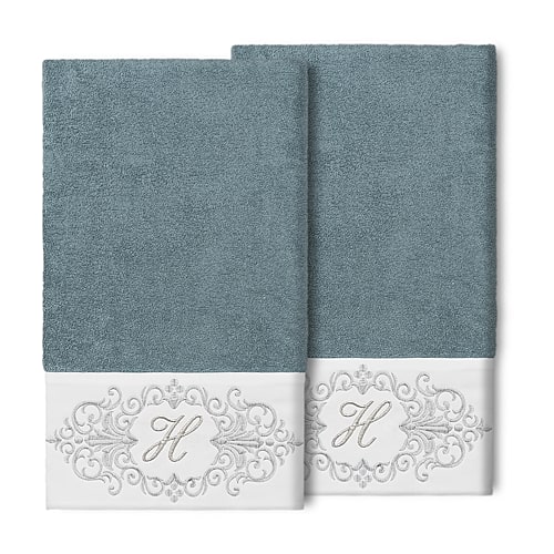 Click here for Linum Home Textiles Monica Silver Embellished 2-pc... prices