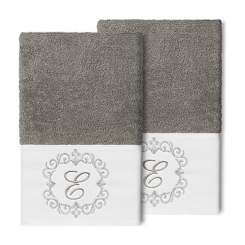Click here for Linum Home Textiles Monica Silver 2-pc. Embellishe... prices