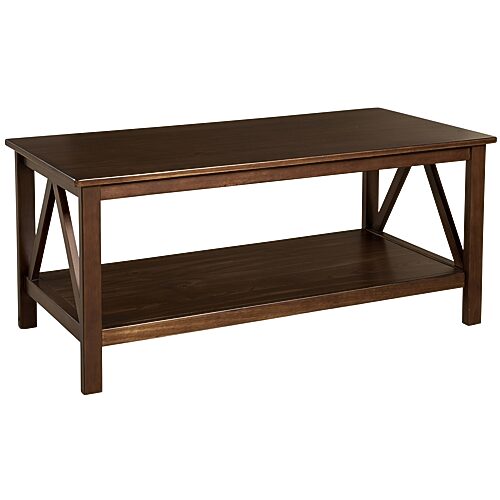 Click here for Titian Rectangular Coffee Table  One Size  Brown prices