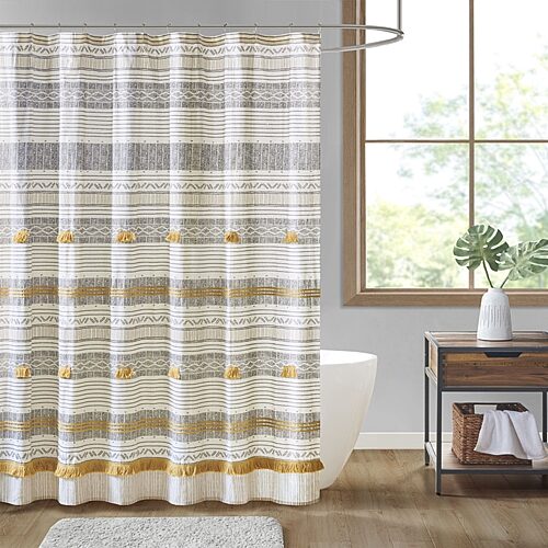 Click here for INK+IVY Cody Shower Curtain  One Size  Gray prices