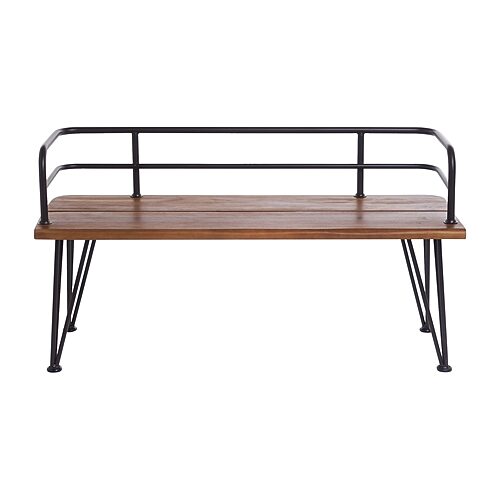 Click here for Lastoro Iron Bench  One Size  Brown prices