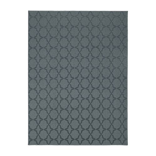 Garland Sparta Geometric Stain Resistant Indoor Rectangular Area Rug  One Size  Blue