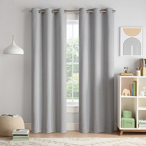 Click here for Eclipse Kids Chambray Grommet Top Blackout Single... prices