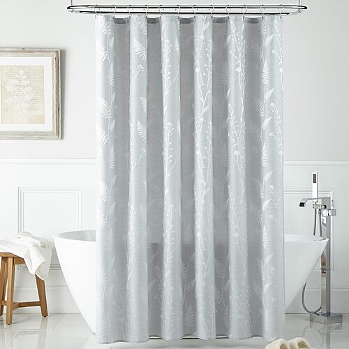 Click here for Stratford Park Flora Shower Curtain  One Size  Gra... prices