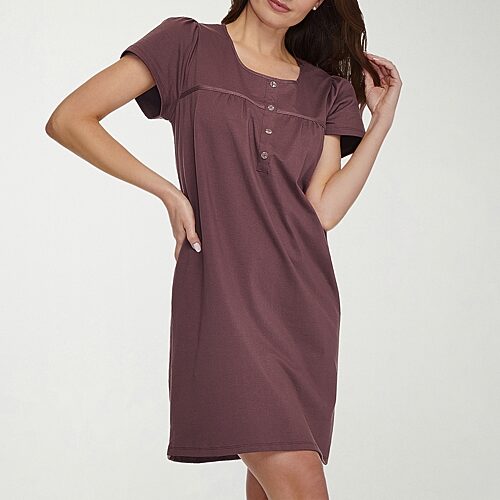 Click here for Ilusion Womens Short Sleeve Scoop Neck Nightshirt... prices