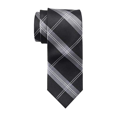 U.S. Polo Assn. Striped Tie  One Size  Gray