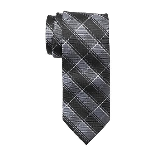 Click here for U.S. Polo Assn. Plaid Tie  One Size  Black prices