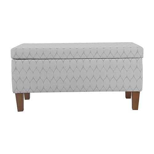 Click here for HOMEPOP Homepop Storage Bench  One Size  Gray prices