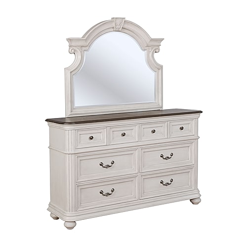 Click here for Lucia 6-Drawer Dresser  One Size  White prices