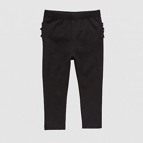 Click here for Okie Dokie Baby Girls Full Length Ruffle Back Legg... prices