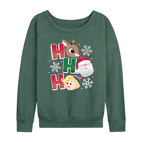Click here for Ho Ho Ho Womens Round Neck Long Sleeve Regular Fit... prices