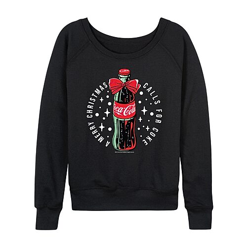 Click here for Bow On Bottle Womens Round Neck Long Sleeve Regula... prices