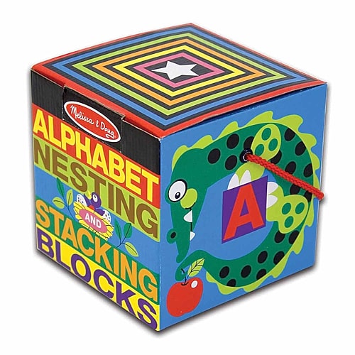 Click here for Melissa & Doug Alphabet Nesting And Stacking Block... prices