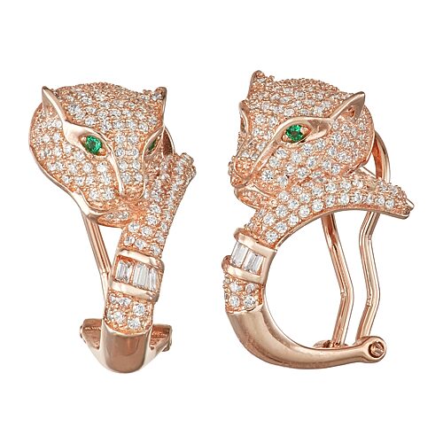 Click here for 2 1/2 CT. T.W. White Cubic Zirconia Panther 14K Ro... prices