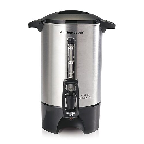 Click here for Hamilton Beach 45 Cup Coffee Urn  One Size  Silver prices