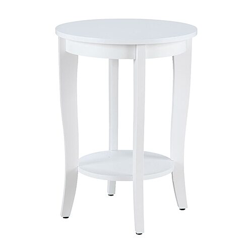 Click here for American Heritage Round End Table with Shelf  One... prices