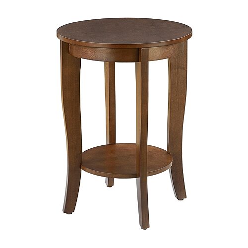 Click here for American Heritage Round End Table with Shelf  One... prices