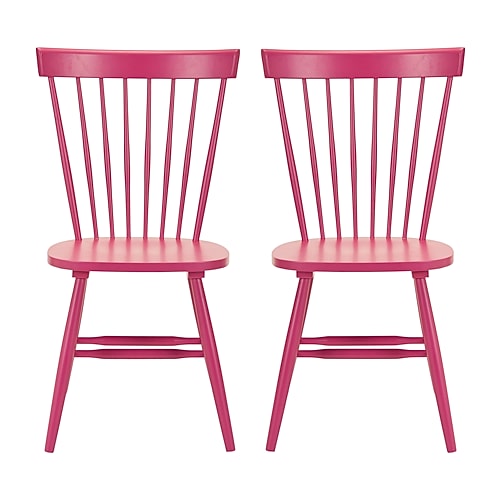 Click here for Parker Dining Side Chair-Set of 2  One Size  Pink prices