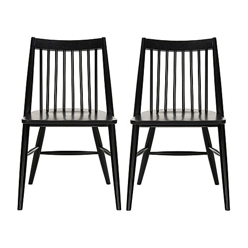 Click here for Wren Dining Side Chair-Set of 2  One Size  Black prices