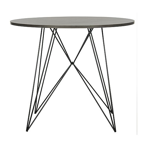 Click here for Safavieh Marino Collection Round Wood-Top Dining T... prices