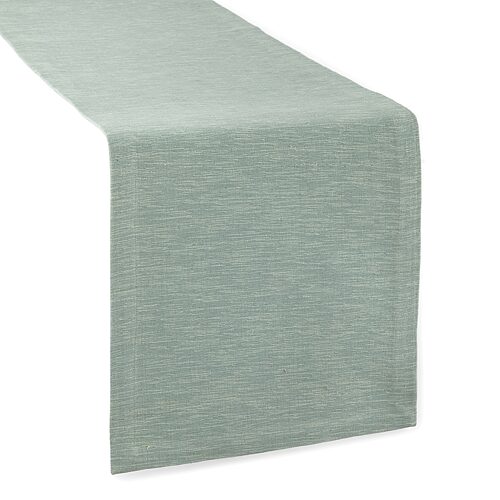 Click here for Homewear Mica Table Runner  One Size  Green prices