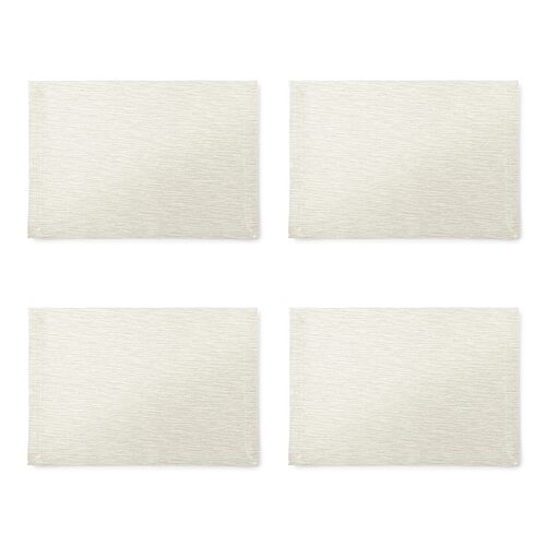Click here for Homewear Mica 4-pc. Placemat  One Size  Beige prices