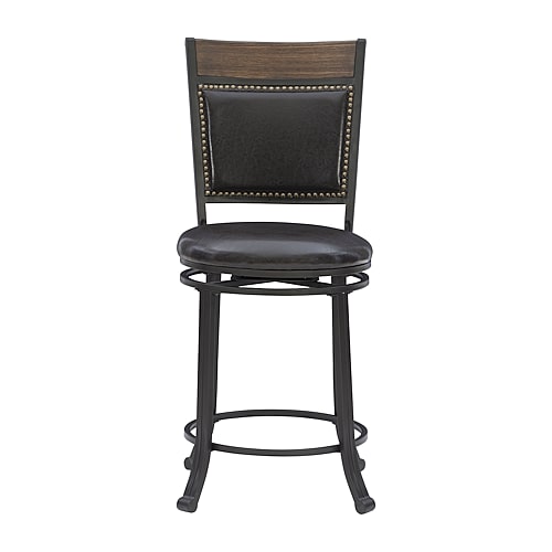 Click here for Linon Counter Height Swivel Bar Stool  One Size  B... prices