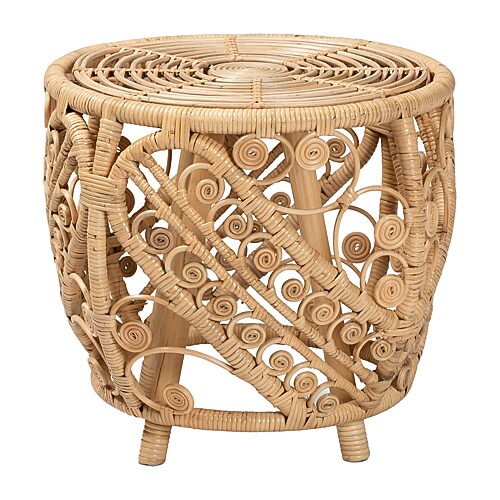 Click here for Saranna Rattan End Table  One Size  Brown prices