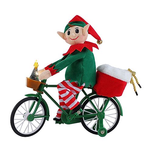 Click here for Cycler Elf Animated Christmas Tabletop Decor  One... prices