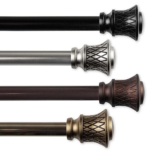 Click here for Rod Desyne Lennart 3/4 IN Adjustable Curtain Rod... prices