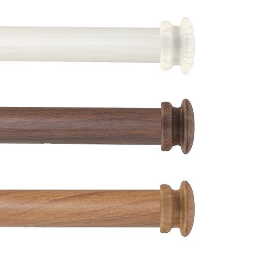 Click here for Rod Desyne Mare Faux Wood 1 IN Adjustable Curtain... prices