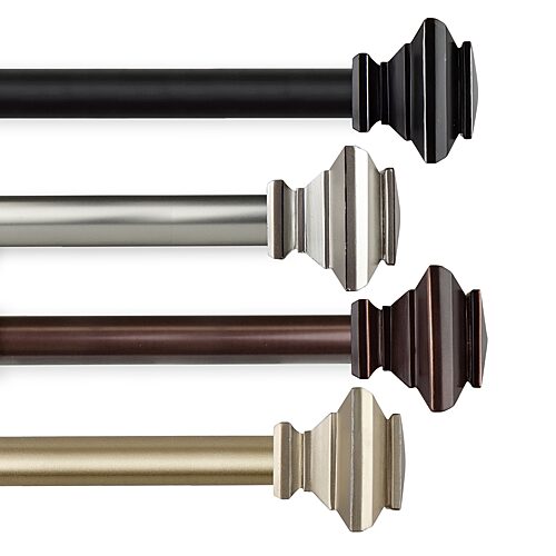 Click here for Rod Desyne Fern 1 IN Adjustable Curtain Rod  One S... prices