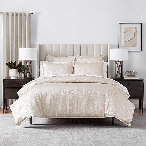 Click here for Fieldcrest Geo Trellis 3-pc. Geometric Duvet Cover... prices