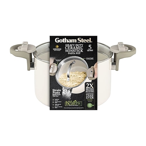 Click here for Gotham Steel Ultra 5-qt. Non-Stick Pasta Pot with... prices