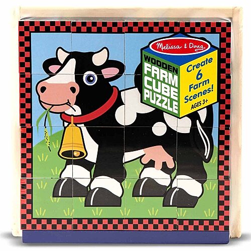 Click here for Melissa & Doug Farm Cube Puzzle  One Size  Multipl... prices