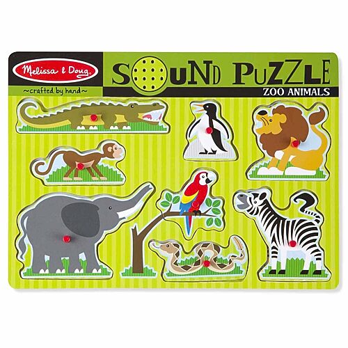 Click here for Melissa & Doug Zoo Animals Sound Puzzle  One Size... prices