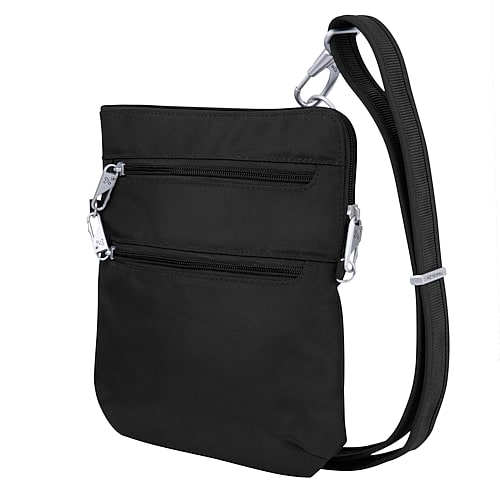 Click here for Travelon Anti-Theft Classic Slim Double Zip Crossb... prices