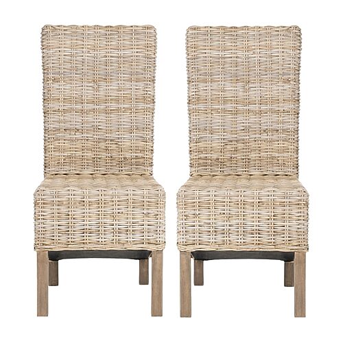 Click here for Pembrooke Dining Side Chair-Set of 2  One Size  Wh... prices