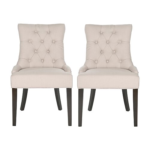 Click here for Harlow Dining Side Chair-Set of 2  One Size  Beige prices