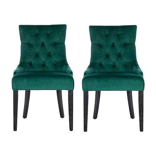 Click here for Harlow Dining Side Chair-Set of 2  One Size  Green prices