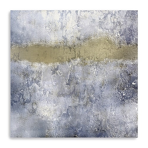 Click here for Lumaprints Stream Canvas Art  One Size  Blue prices
