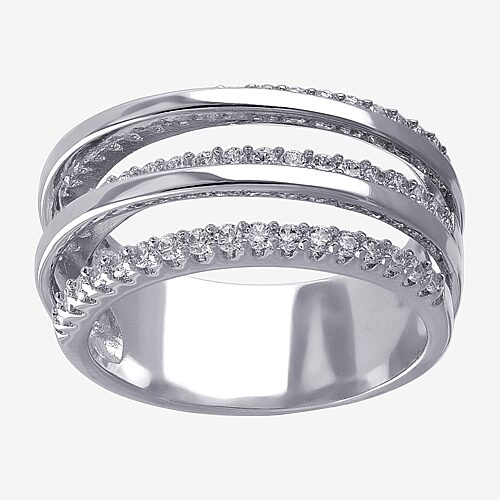 Click here for Sparkle Allure Womens Cubic Zirconia Pure Silver O... prices