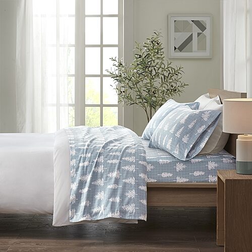 Click here for Madison Park Novelty Printed Cotton Flannel 4-Pc.... prices