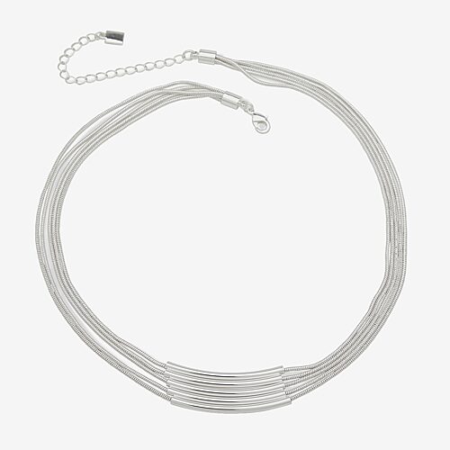 Click here for Worthington Silver Tone Womens 17 Inch Strand Neck... prices